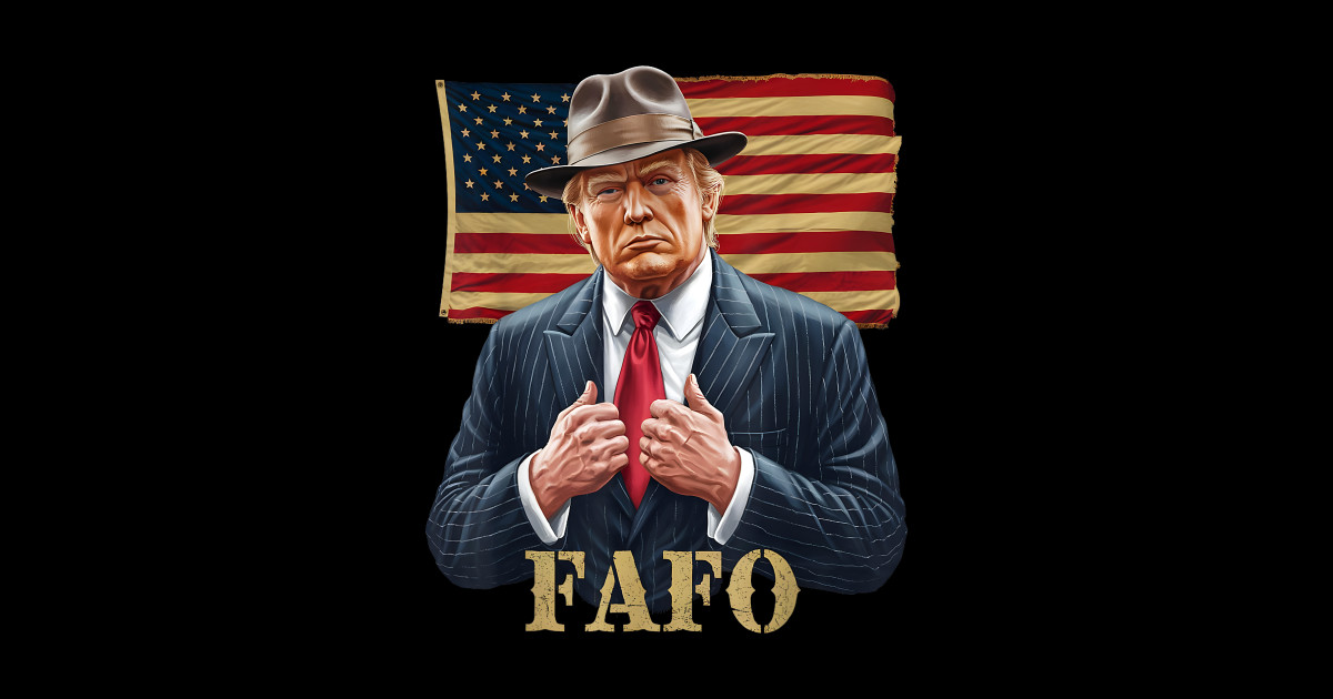 Trump FAFO F Around Find Out US Flag Vintage - Trump Fafo F Around Find ...