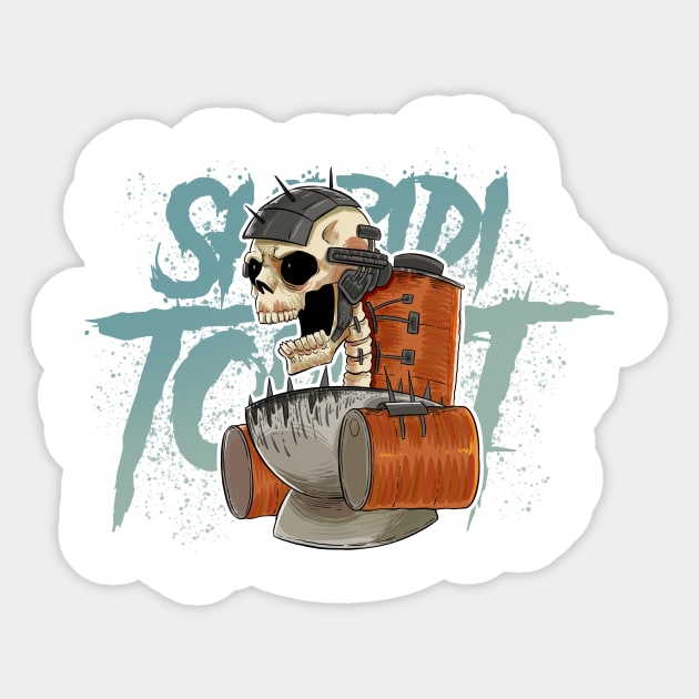 skibidi toilet - Skibidi Toilet Skibidi Skibidi Toilet - Sticker ...