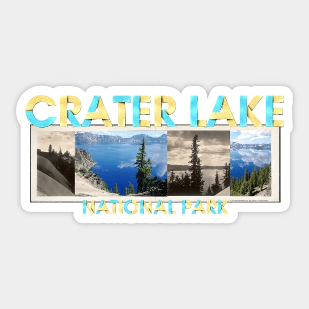 Crater Lake National Park - Crater Lake - Sticker | TeePublic