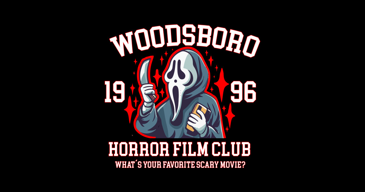 Woodsboro Scream Scary Movie - Woodsboro Scream - Sticker | TeePublic