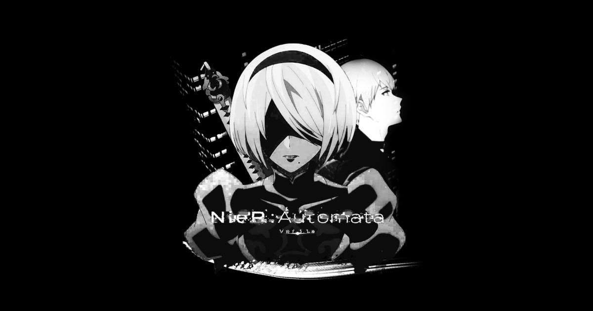 Nier Automata ''14TH MACHINE WAR'' Anime - Nier - Sticker | TeePublic