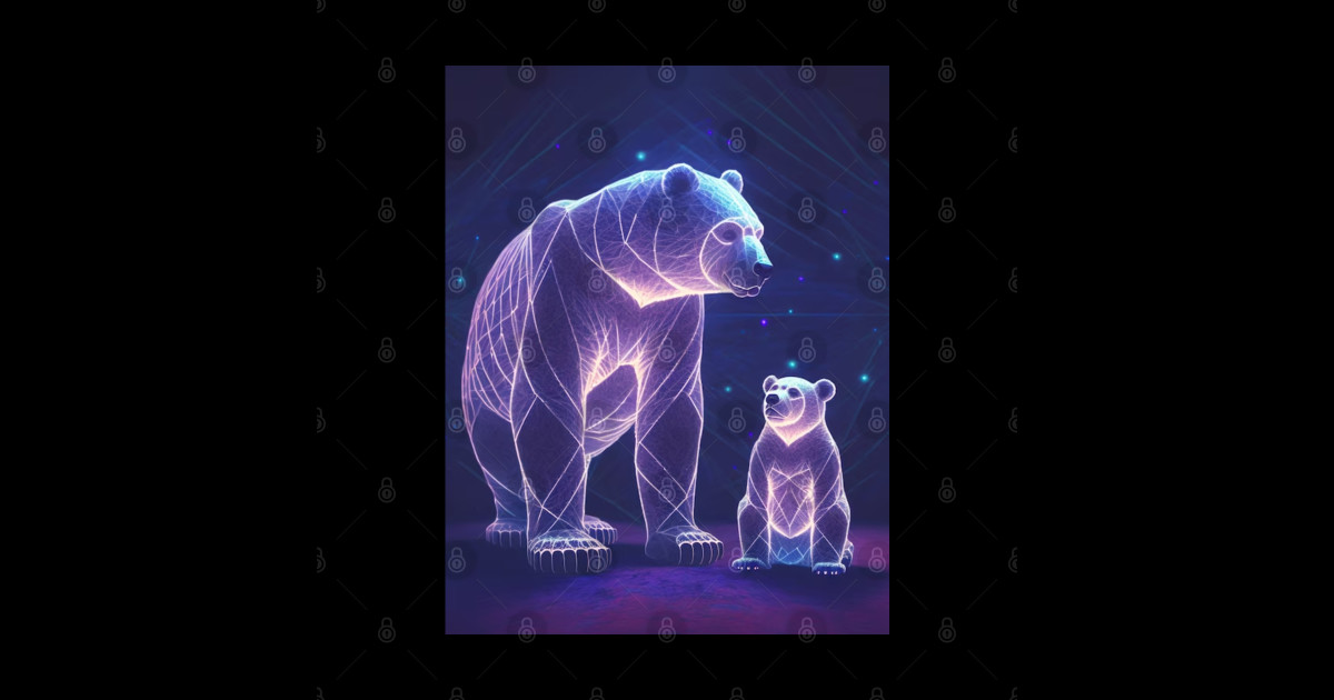 Ursa major and ursa minor constellations. - Ursa Major - Sticker ...