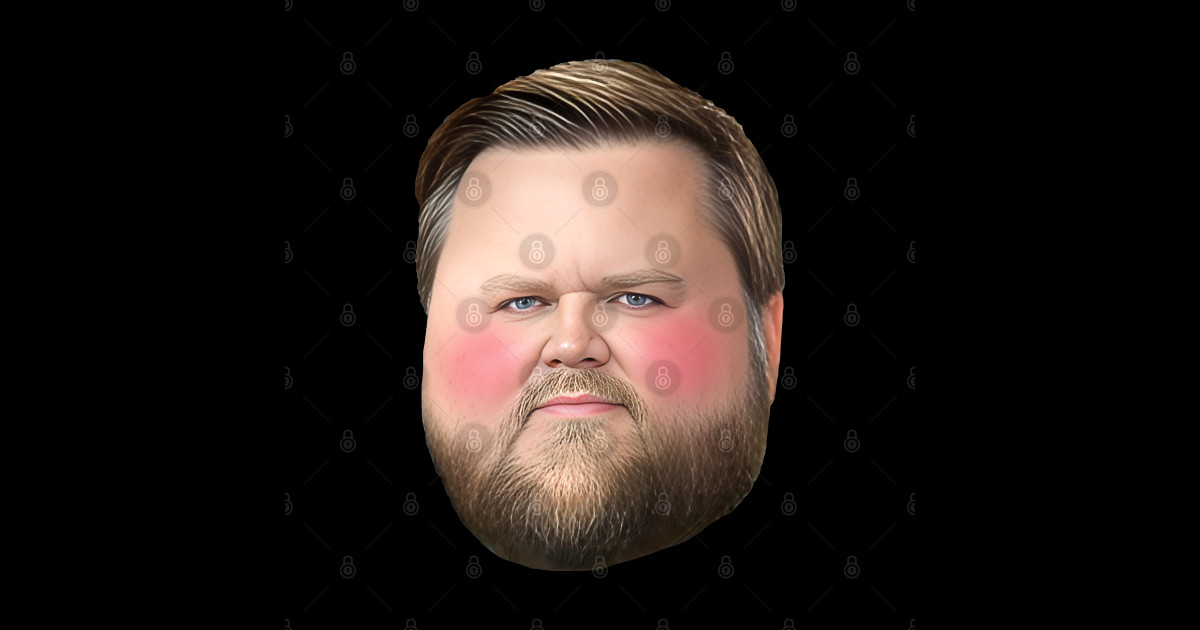 JD Vance Fat Face - Jd Vance - Sticker | TeePublic