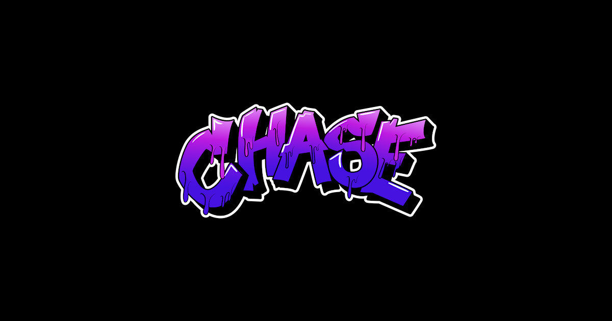 Melting Chase - purple - Ykchase - Sticker | TeePublic