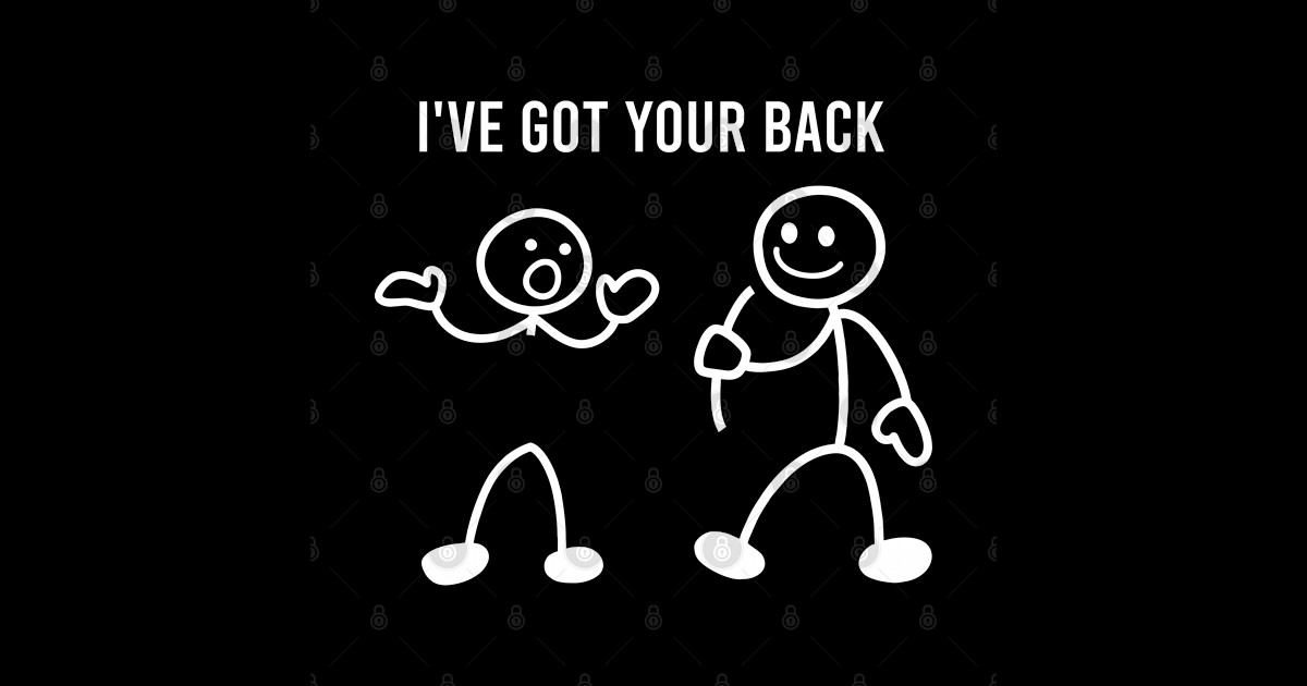 I've Got Your Back - Stick Figure Joke - Ive Got Your Back Stick Figure ...
