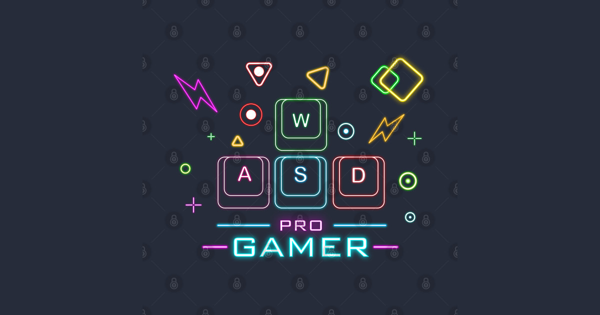 WASD - Wasd Gamer - Sticker | TeePublic