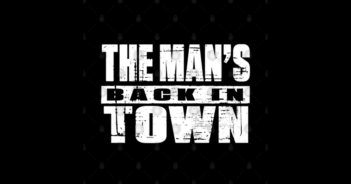 Becky Lynch The Man's Back In Town - Becky Lynch - Sticker | TeePublic