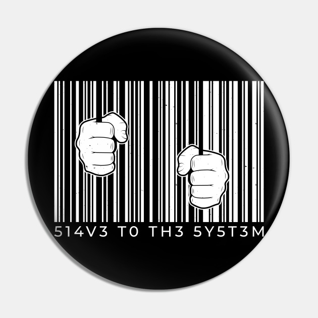 Barcode prison bars | grid - Barcode Prison Bars - Pin | TeePublic