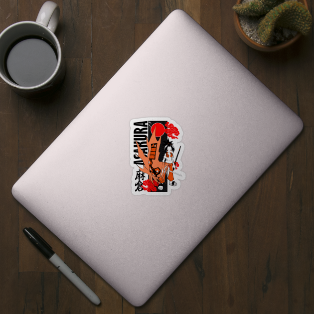 Shaman King japan yoh - Shaman King - Sticker | TeePublic