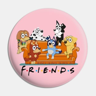 Bluey Characters Pins and Buttons for Sale | TeePublic