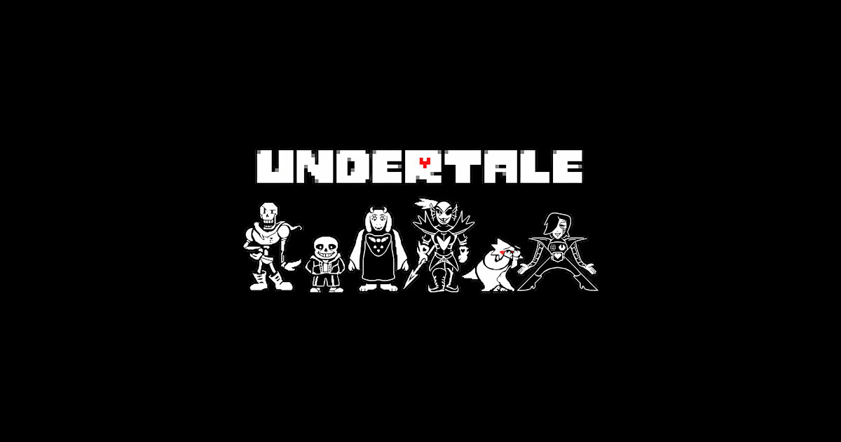 Undertale Cast - Undertale Cast - Sticker | TeePublic