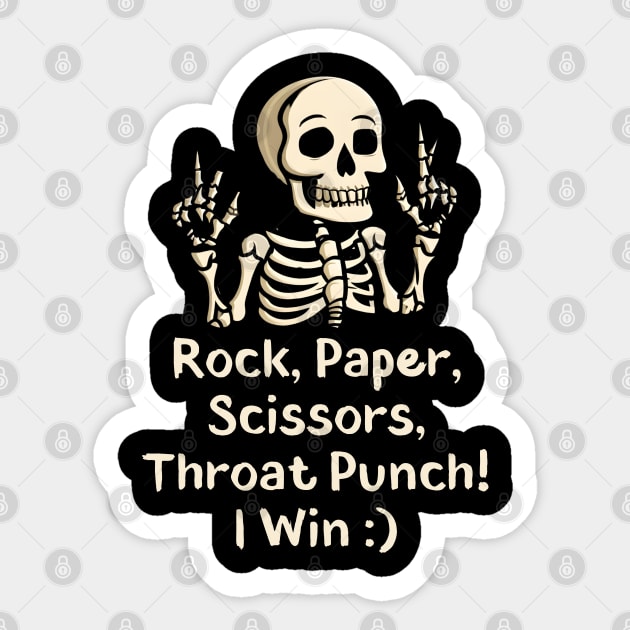 Throat Punch - Throat Punch - Sticker | TeePublic