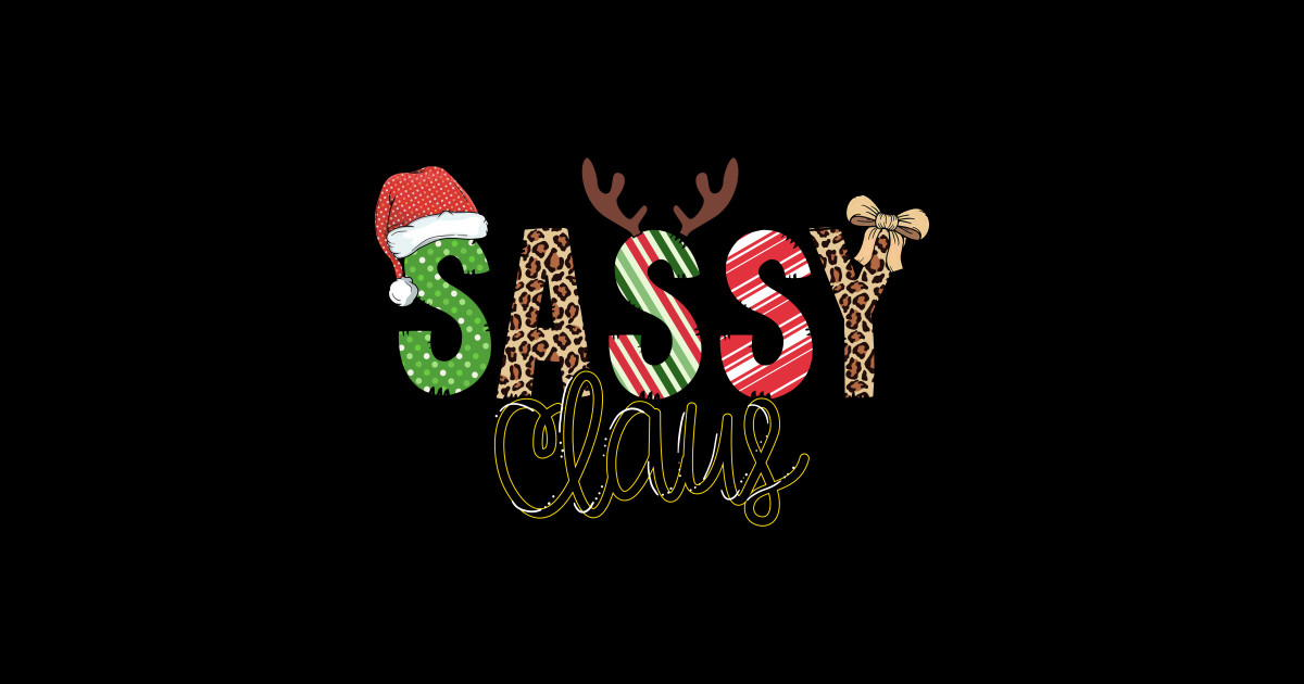 Vintage Xmas Sassy Santa Claus Merry Christmas - Merry Christmas ...