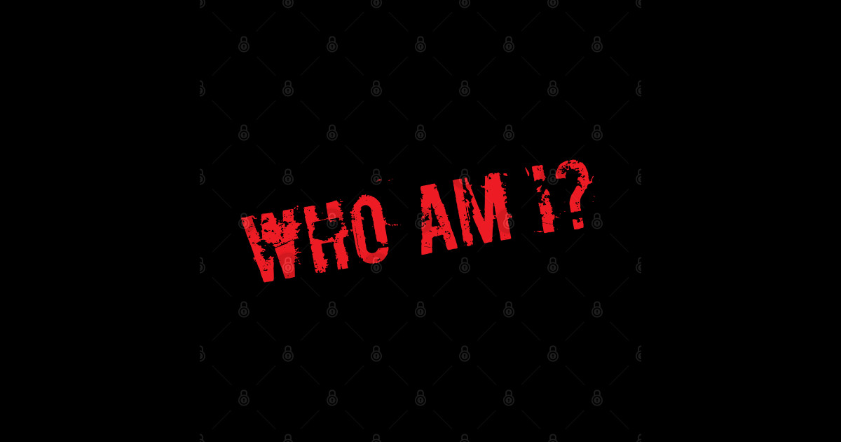 Who? - Who Am I - Sticker | TeePublic
