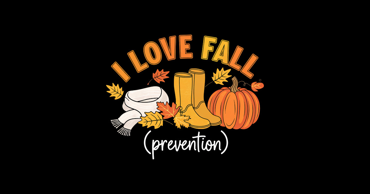 Nurse Fall I Love Fall Prevention Fall Physical Therapy Gift For Men ...