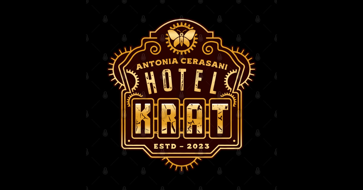 Krat City Hotel Emblem - Lies Of P - Pin | TeePublic
