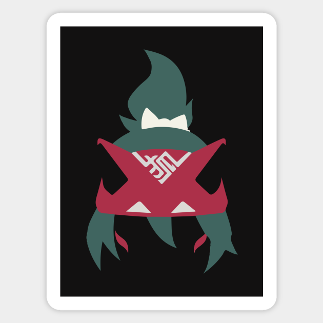 Kiriko head - Overwatch - Sticker | TeePublic