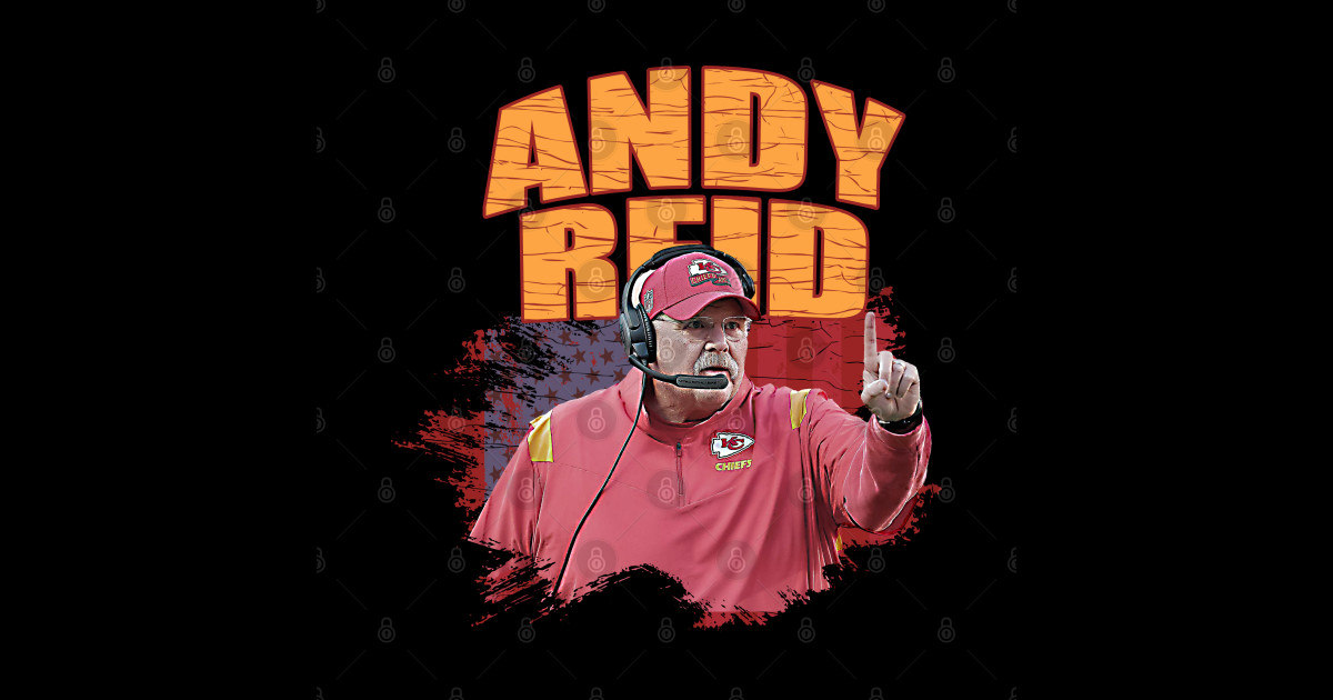 andy reid - Andy Reid - Sticker | TeePublic