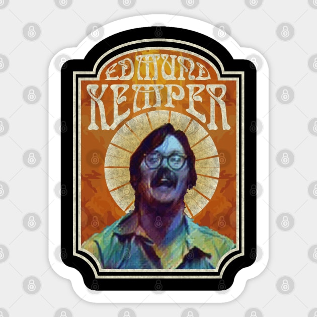 Edmund Kemper - Serial Killers - True Crime - Serial Killers - Sticker ...