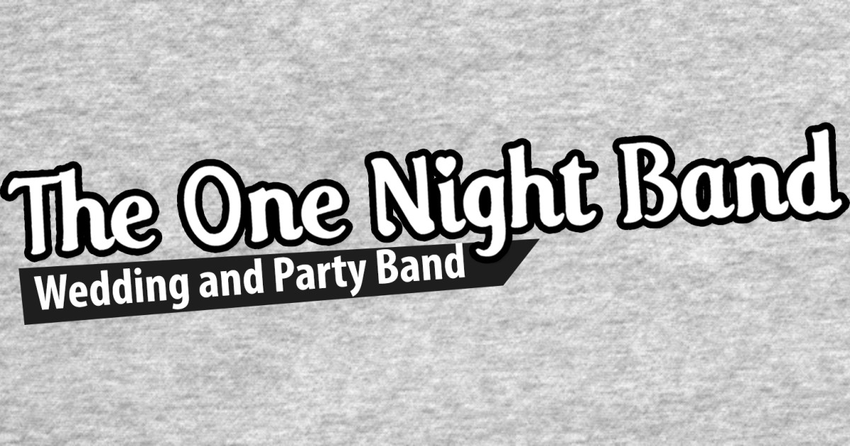 The One Night Band Logo - Band - T-Shirt | TeePublic
