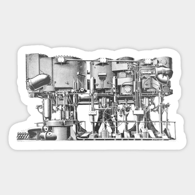Engine - Engine - Sticker | TeePublic