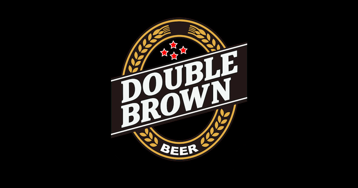 Double brown beer - Beer - Pin | TeePublic