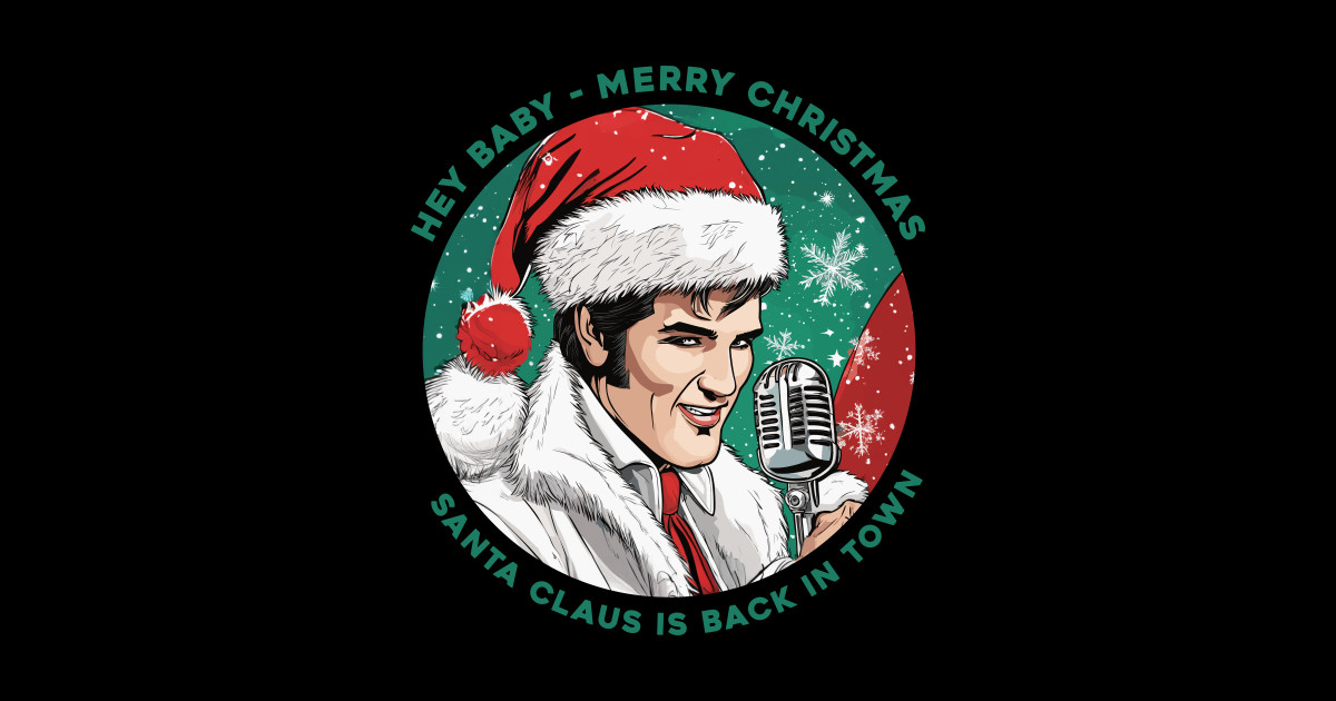 santa is back in town. rockabilly santa rocks - Rockabilly Xmas ...