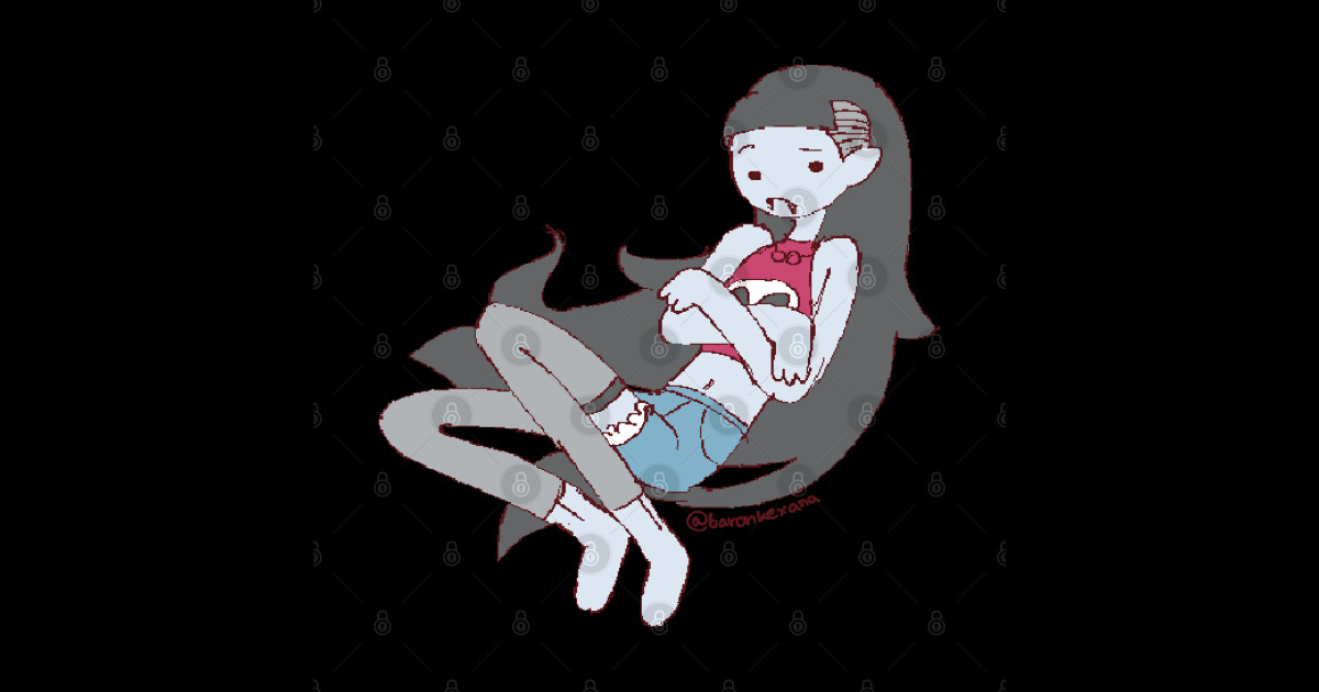 Adventure Time Marceline the Vampire Queen - Adventure Time - Sticker ...