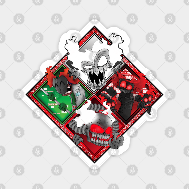 Madness combat Tricky the clown all forms - Madness Combat - Magnet ...