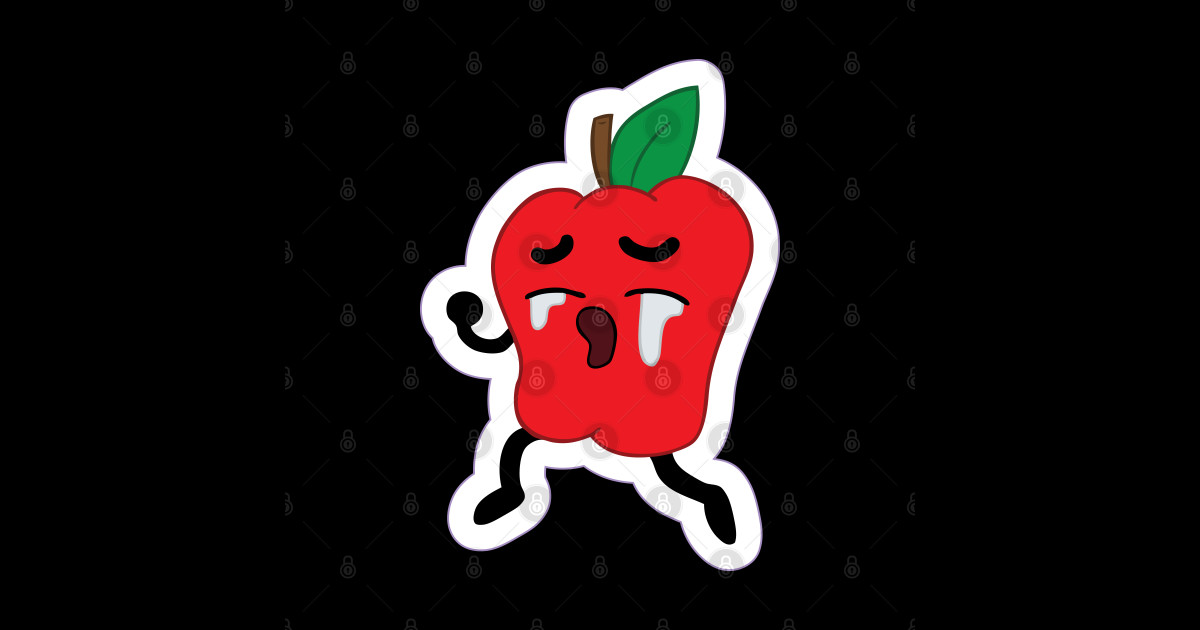 Sad Apple - Steven Universe - Sticker | TeePublic