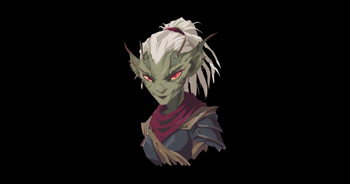 Sneaky DnD Goblin Art - Goblin - Sticker | TeePublic