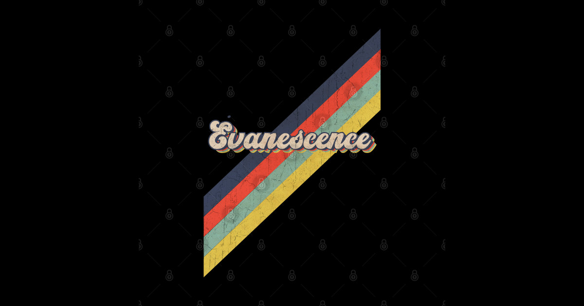 retro vintage color Evanescence - Evanescence - Posters and Art Prints ...