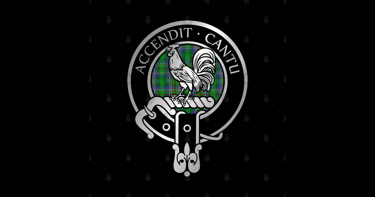 Clan Cockburn Crest & Tartan - Cockburn - Sticker | TeePublic