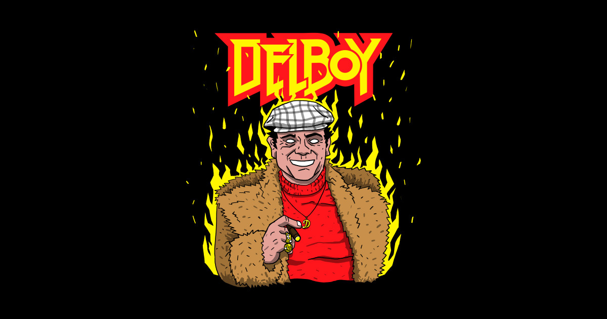 Delboy - Only Fools And Horses - Sticker | TeePublic