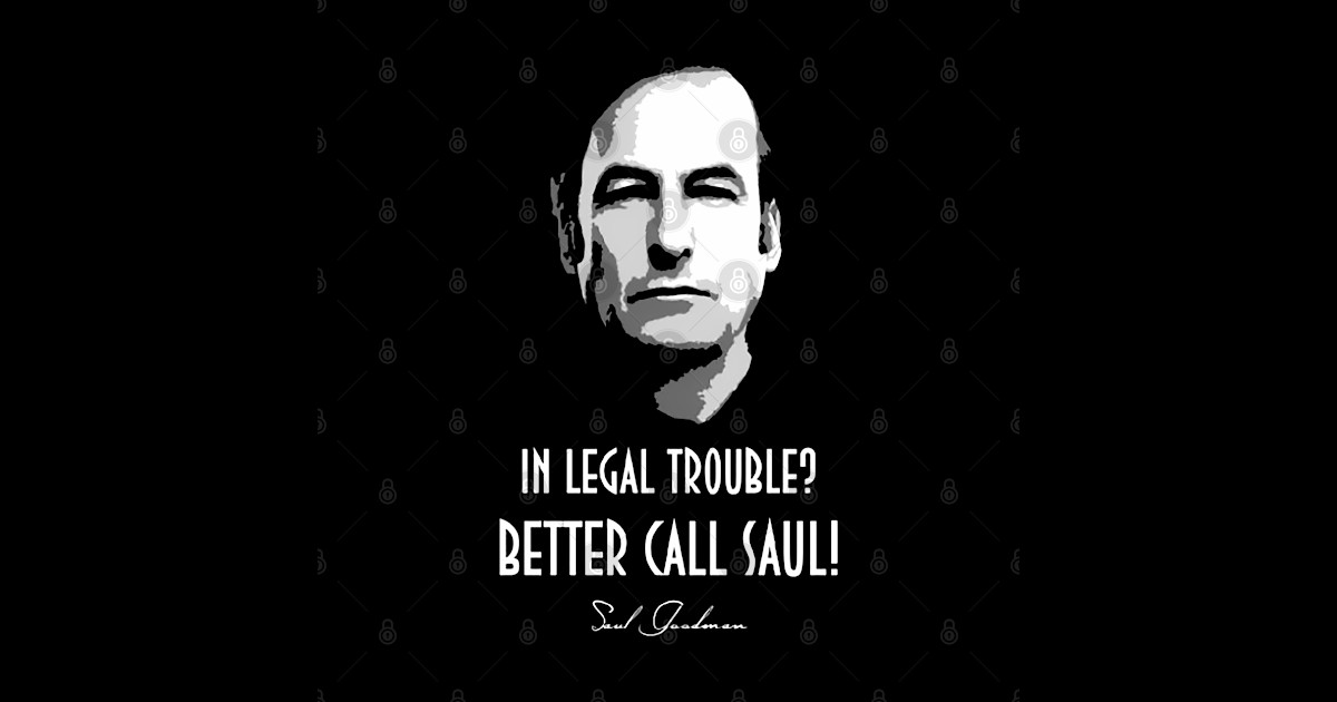 Saul Signature - Better Call Saul - Sticker | TeePublic