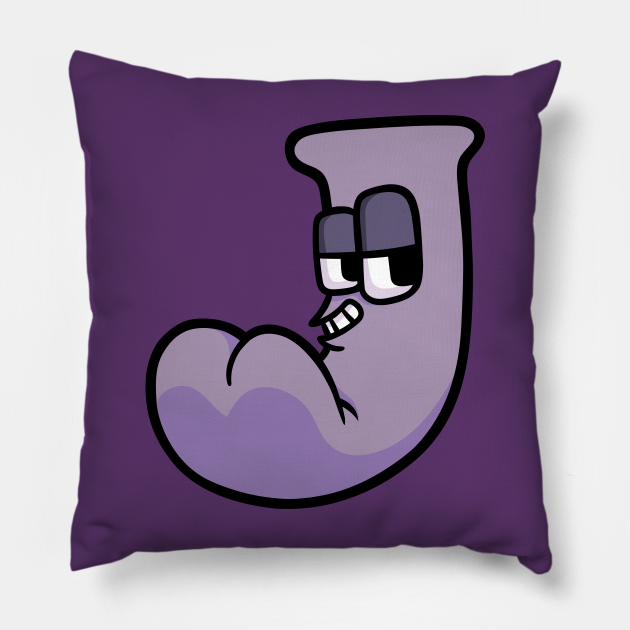 J Alphabet Lore Alphabet Lore Pillow Teepublic