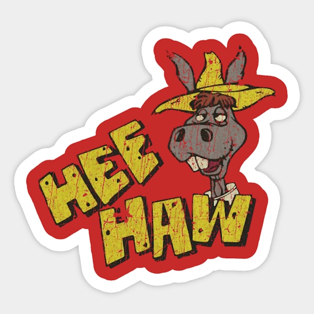Hee Haw - (Verge Club) - Hee Haw - Sticker | TeePublic