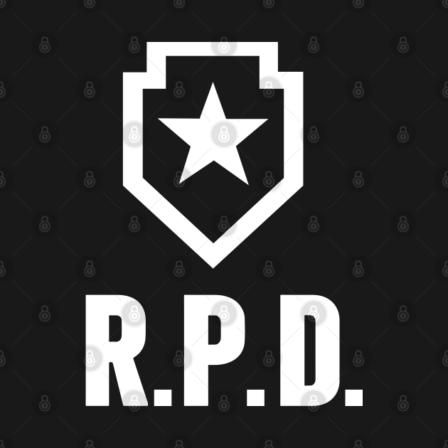 RPD Raccoon Police Department - Resident Evil 2 - T-Shirt | TeePublic