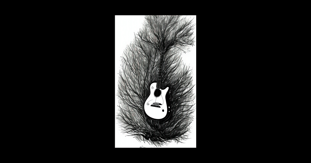 Acoustic Guitar Tree Of Life Guitar Player Nature Guitarist - Flower ...