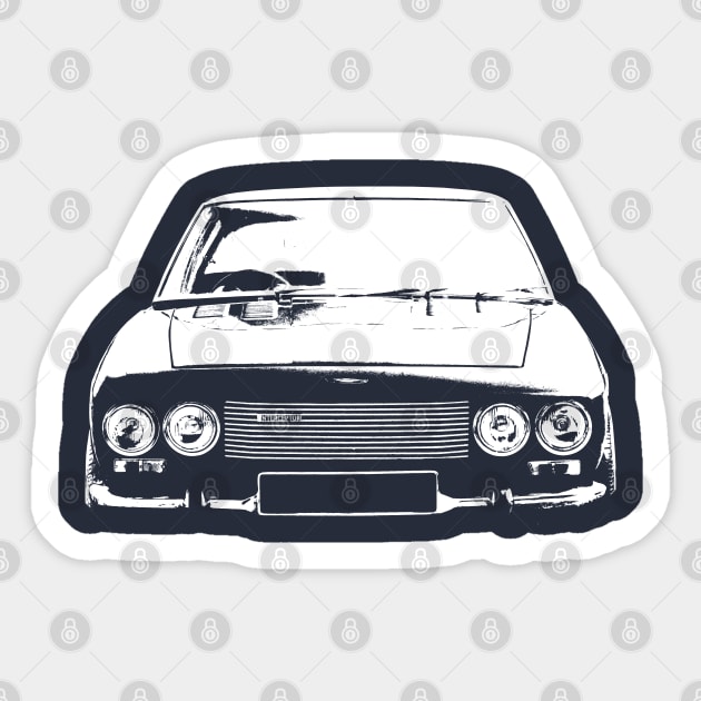 Jensen Interceptor 1960s British classic car monoblock white - Jensen ...