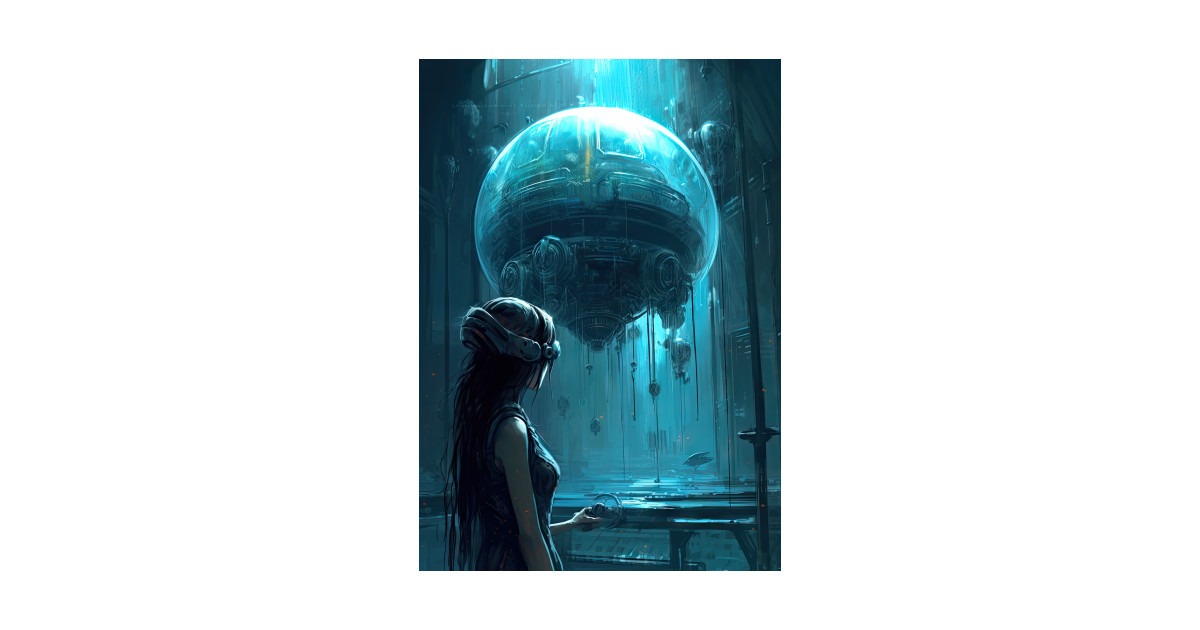 alien rebirth - The Painting Alien Rebirth - T-Shirt | TeePublic