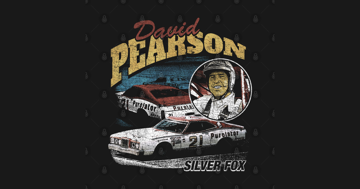 David Pearson #21 Retro Race - David Pearson - T-Shirt | TeePublic