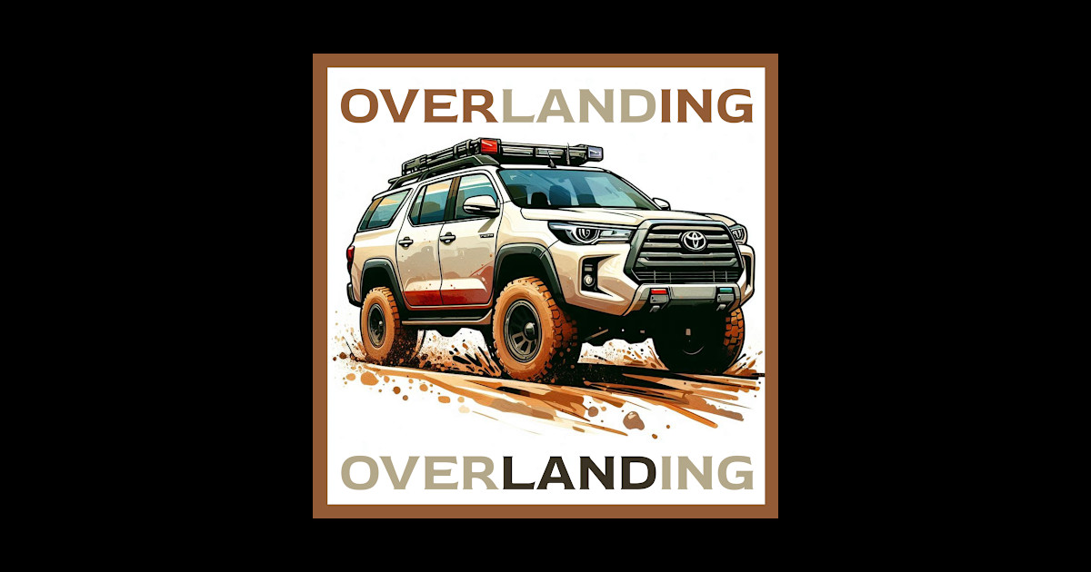 Overlanding - Overlanding - Sticker | TeePublic