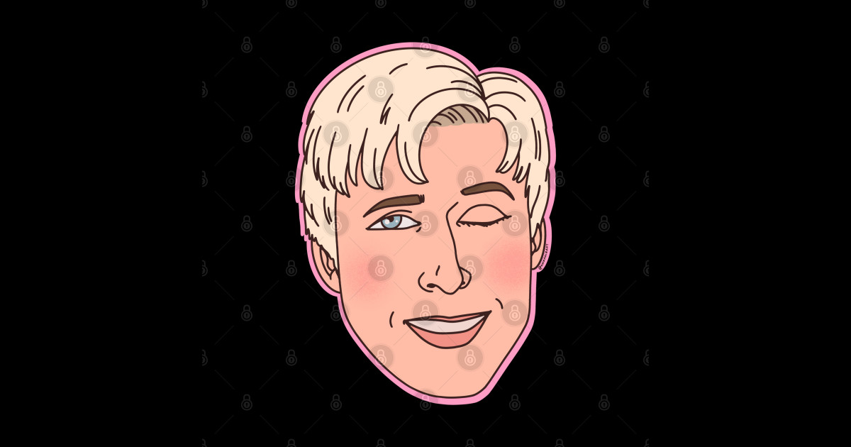 He's Just Ken - Ken - Sticker | TeePublic