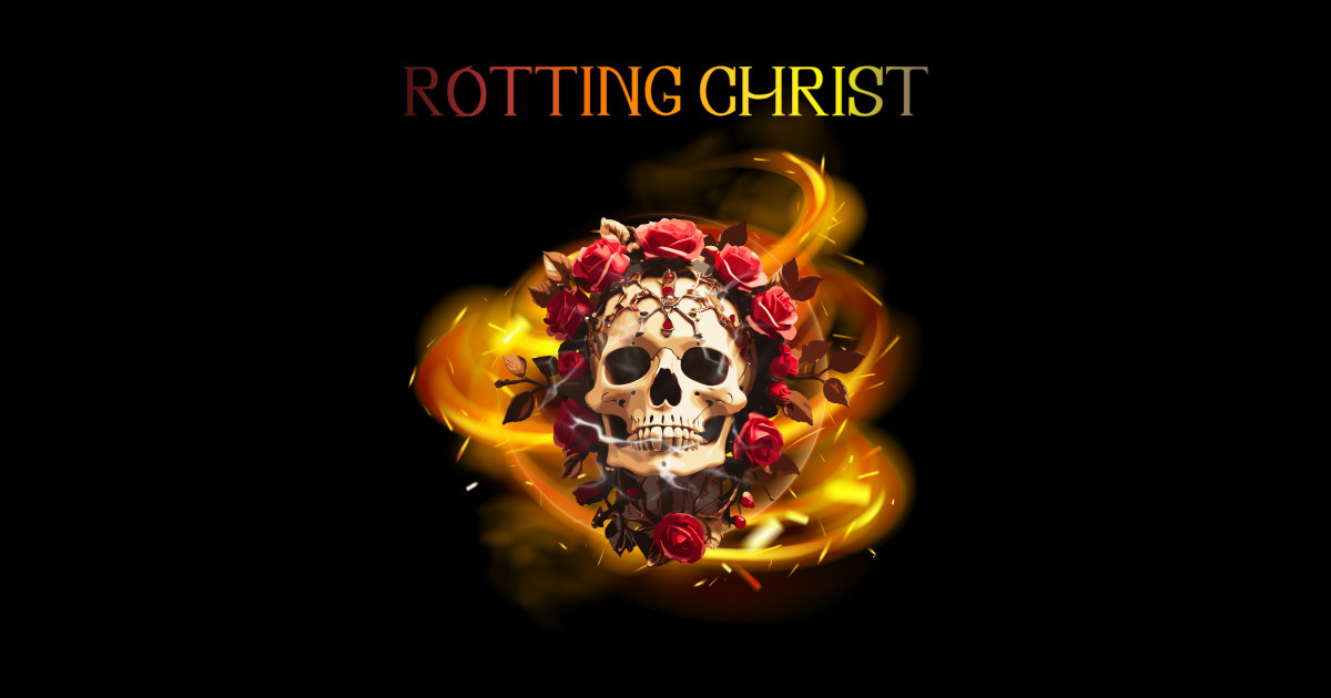 ROTTING CHRIST BAND - Rotting Christ Band - Sticker | TeePublic