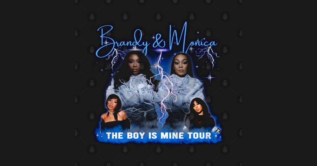 Brandy & Monica The Boy is Mine Tour Graphic 2025 - The Boy Is Mine - T ...