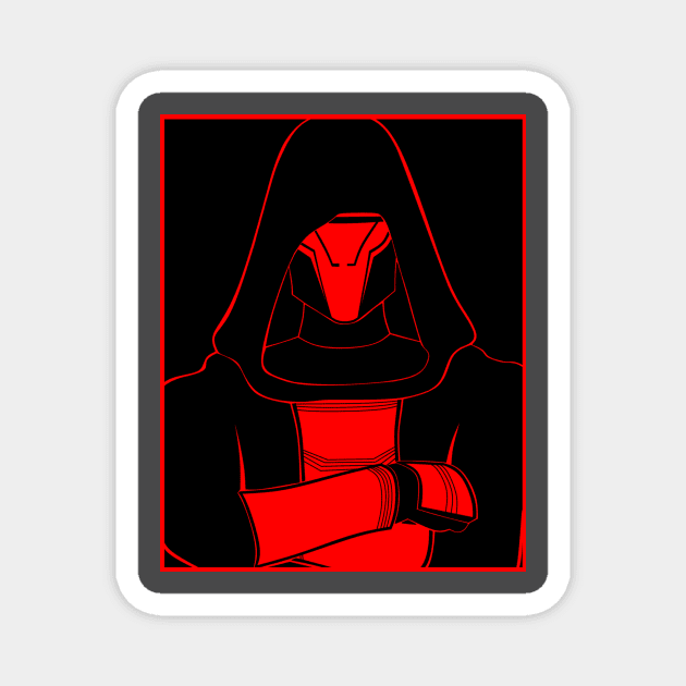 Darth Revan Red and Black - Revan - Magnet | TeePublic