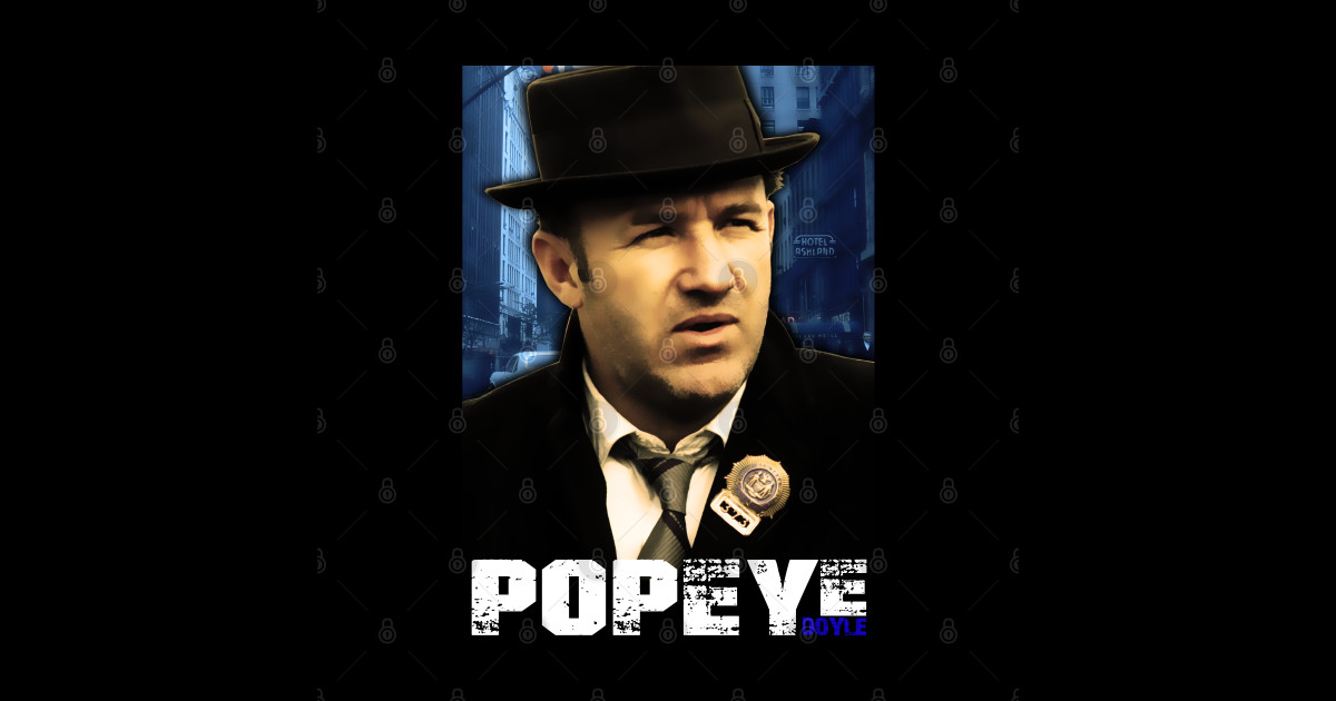 Detective Popeye Doyle Design - Popeye Doyle - Posters and Art Prints ...