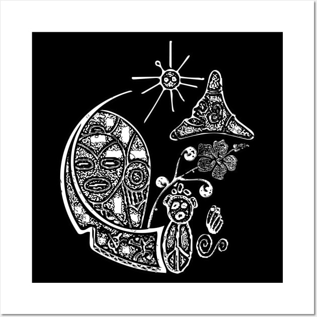 Puerto Rico Indigenous Taino Symbols - Puerto Rico - Posters and Art ...