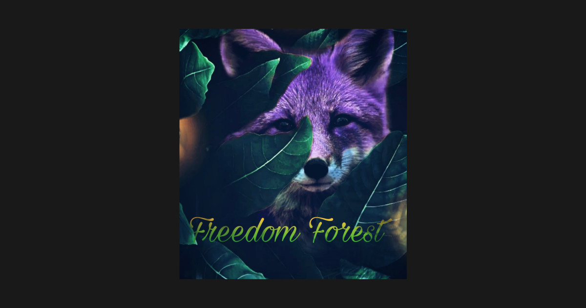 Freedom Forest Fox - Fox Forest - Hoodie | TeePublic